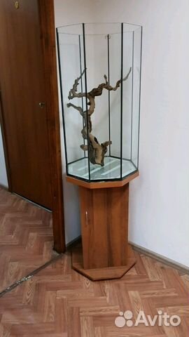 Аквариум вертикальный 130л. высота 80см