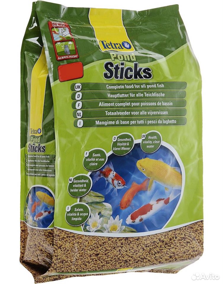 Корм для рыб Tetra Pond Sticks 25 л