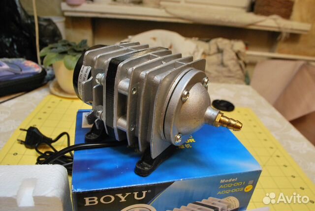 Компрессор поршневой Boyu ACQ-002 35w/1800 л/ч