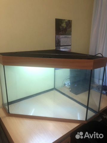 Аквариум угловой 230л