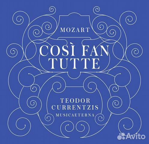Wolfgang Amadeus Mozart (1756-1791) - Cosi fan tut купить в Москве с ...