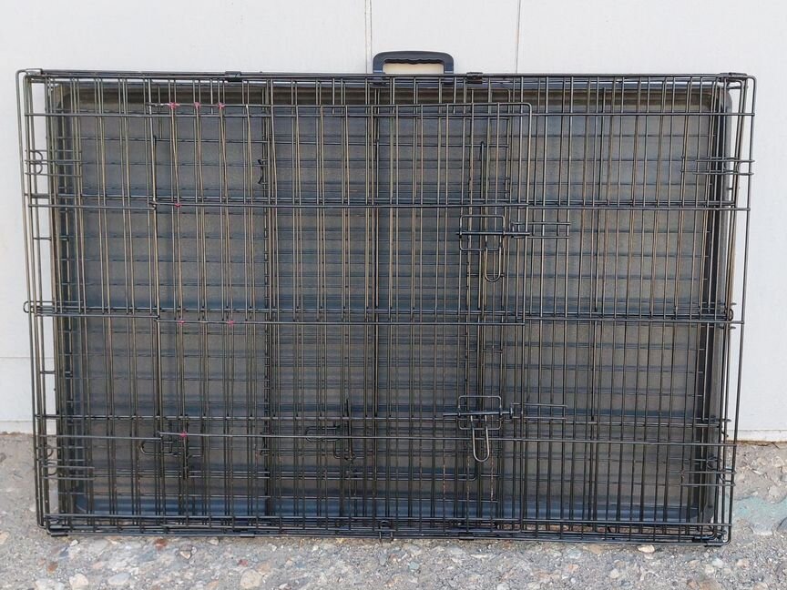 Клетка для животных Dogland, 2 двери, 107х71х78