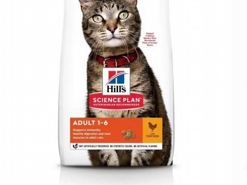 Hills adult 1-6 с курицей 3 кг