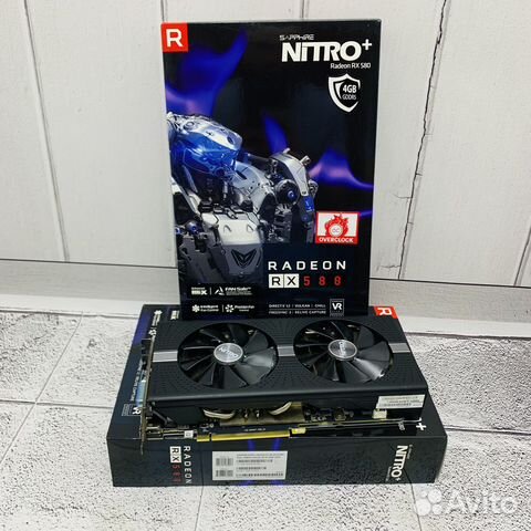 RX 580 4GB sapphire nitro 6 штук в коробках купить в Москве ...