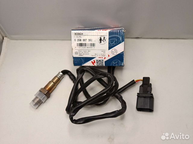 Кислородный датчик передний 0258007351 купить в Москве Bosch 258007351 ...