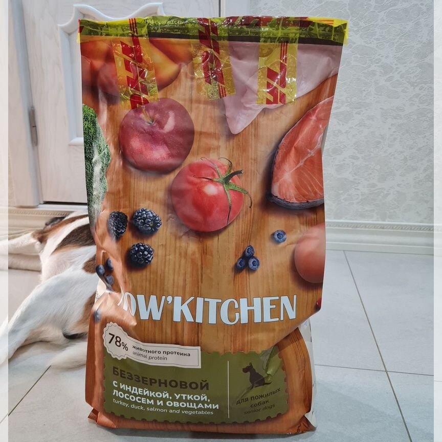 Корм для собак NOW'kitchen для пожилых собак