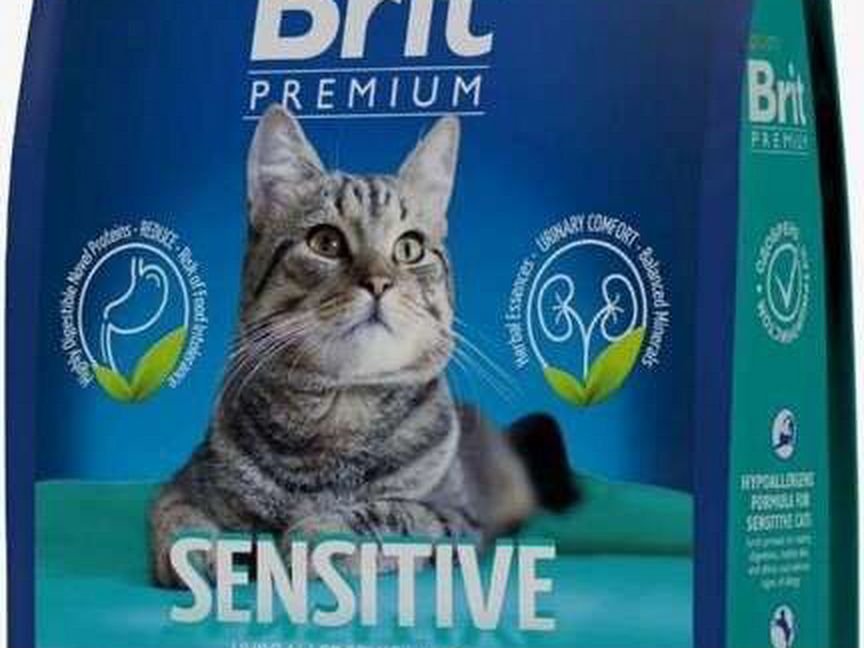 Корм Brit(Брит) Premium Cat Sensitive для кошек