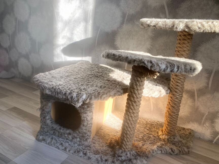 Домик для кошек, когтедерка, когтеточка