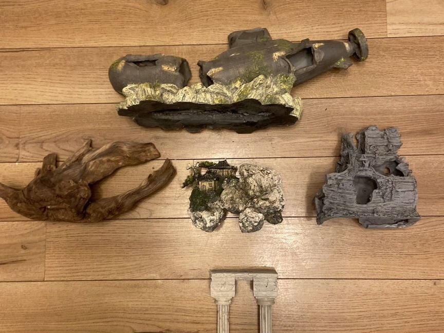 Декорации для аквариума