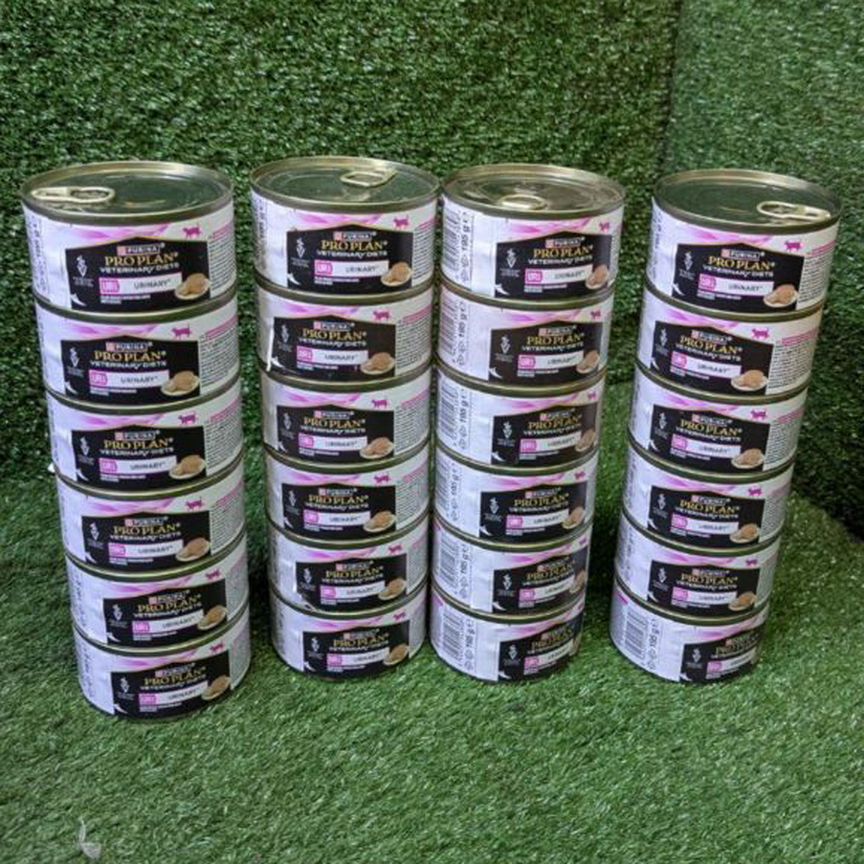 Корм для кошек Purina Pro Plan Urinary 195 г 24 б