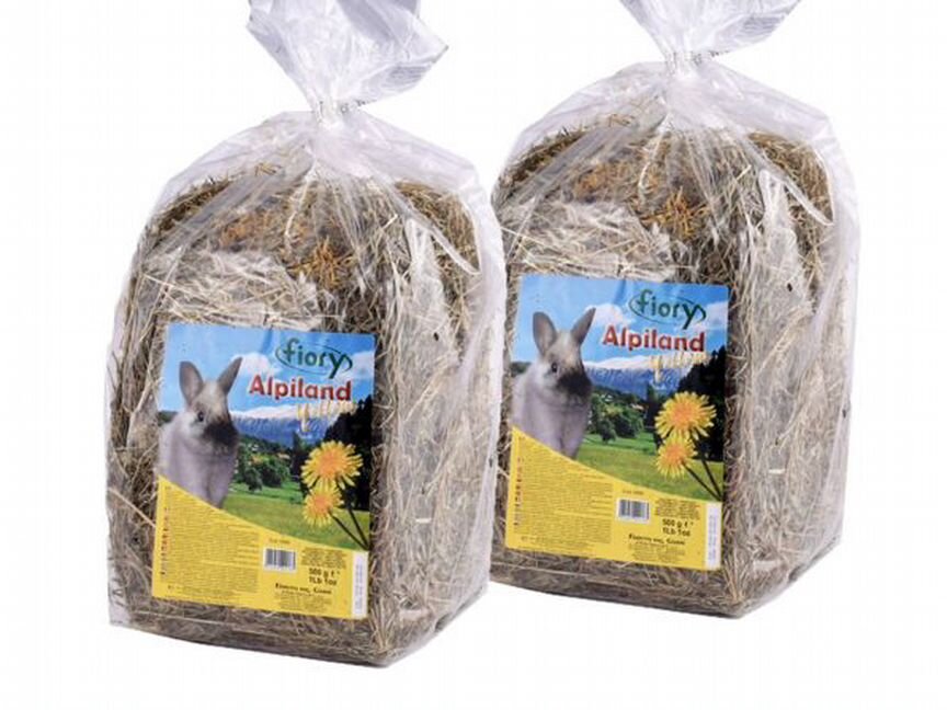 Альпийское сено для грызунов Fiory с календулой