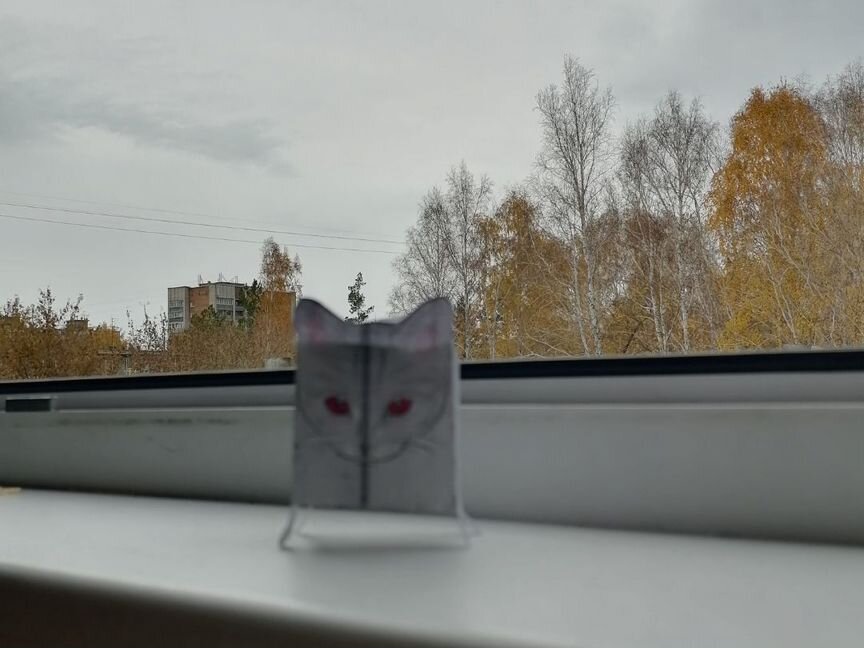 Кот бумажный