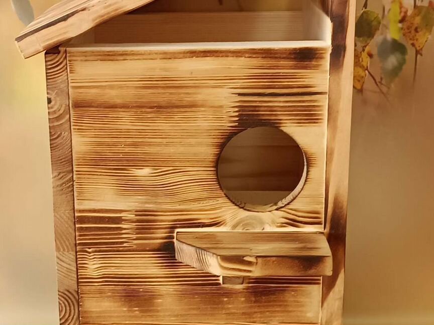 Бельчатник- дуплянка. Домик для белок
