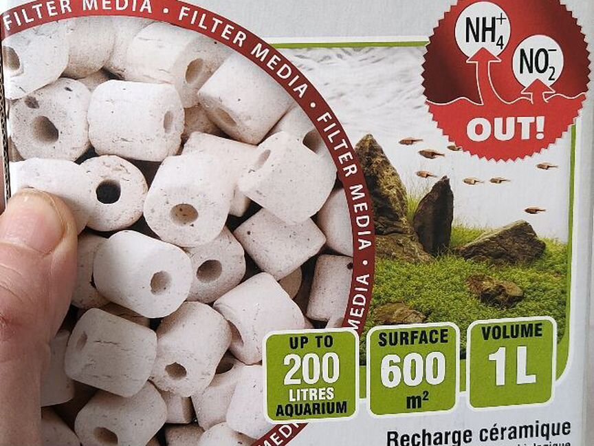 Керамика Aquael bioceramax и биошары