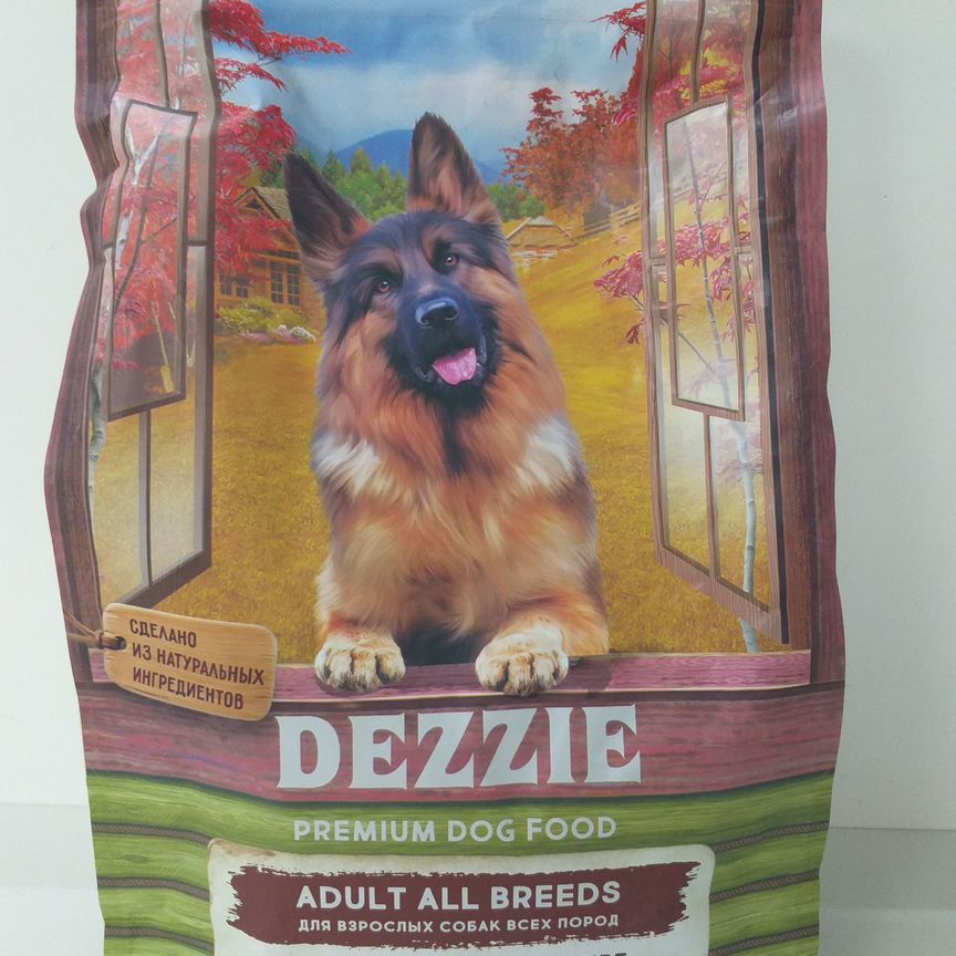 Сухой корм для собак премиум.Dezzie,3 кг