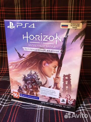 Horizon forbidden west коллекционное издание PS4 купить в Москве ...