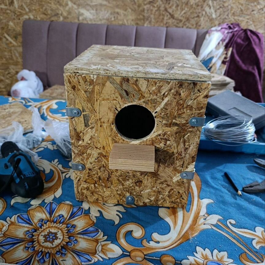 Домик для попугаев