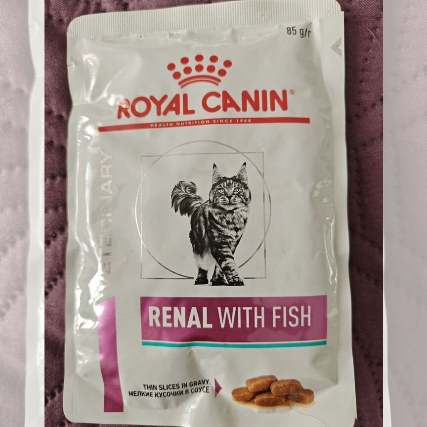 Корм для кошек royal canin ренал