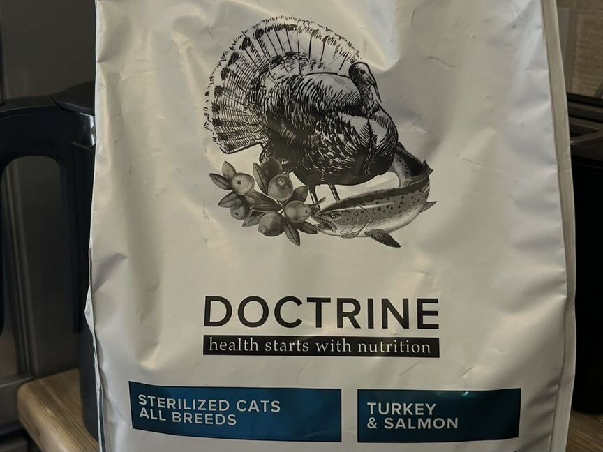 3 кг Корм Doctrine для стерилизованных кошек