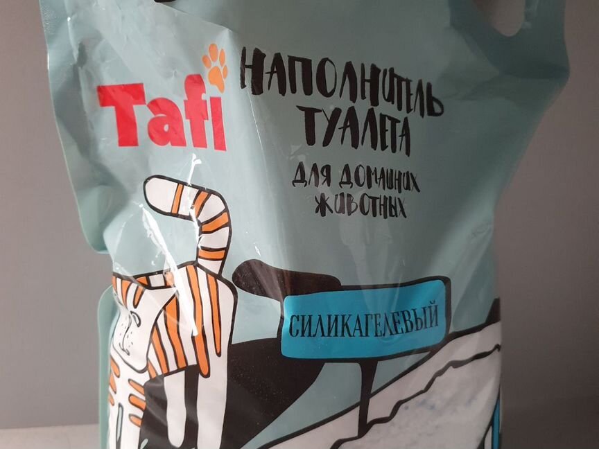 Кошачий наполнитель силикагелевый 1,6 кг