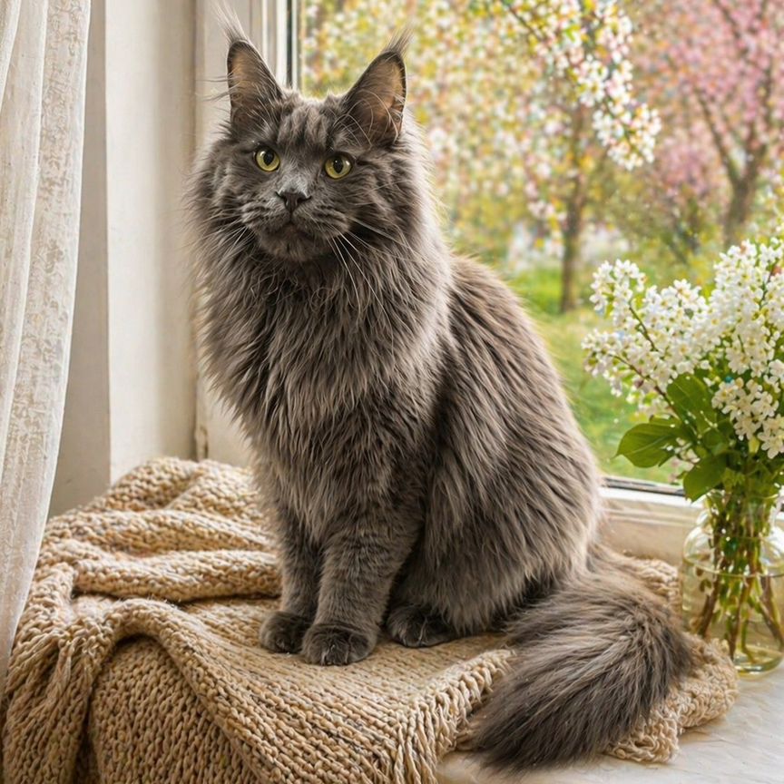 Мейн-кун, взрослая кошка