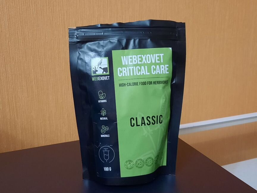 Webexovet critical care для травоядных животных