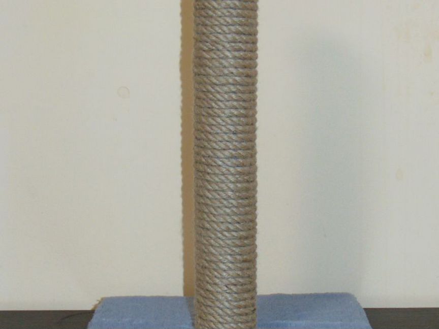 Когтеточка столбик Барсик 48см