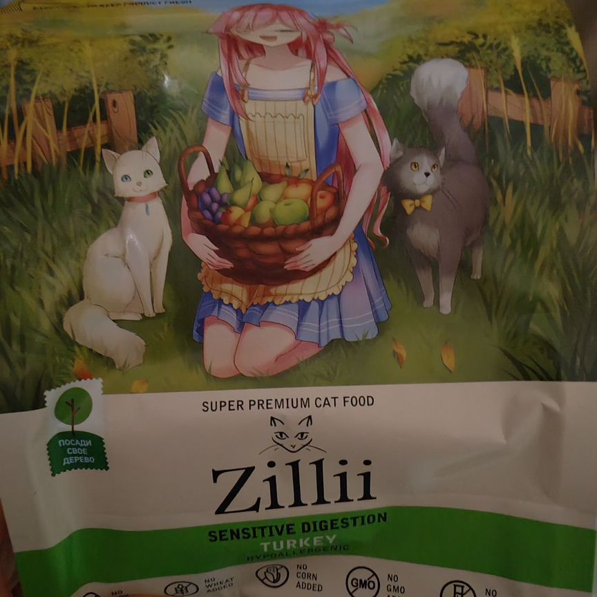 Корм для кошек zilli