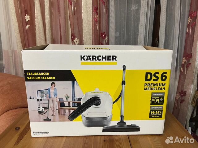 Пылесос Karcher DS 6 Premium Mediclean купить в Барвихе по низкой цене с доставкой | Товары для ...