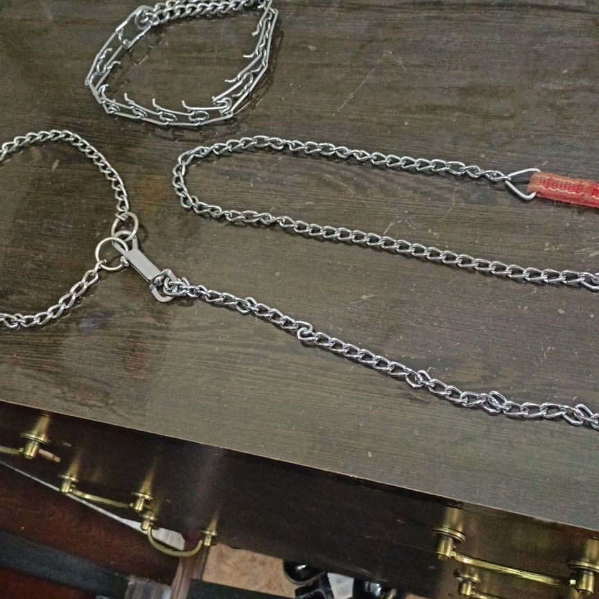 Цепь строгач для собаки