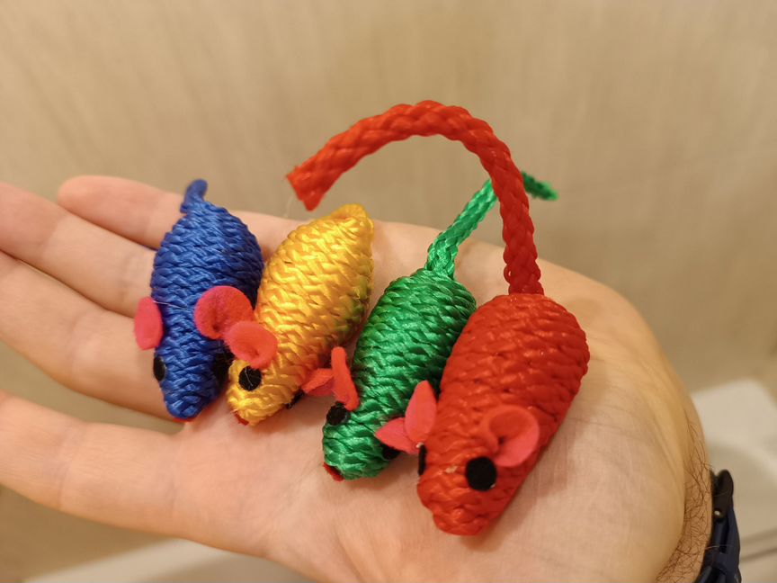 Верёвочные мышки Triol