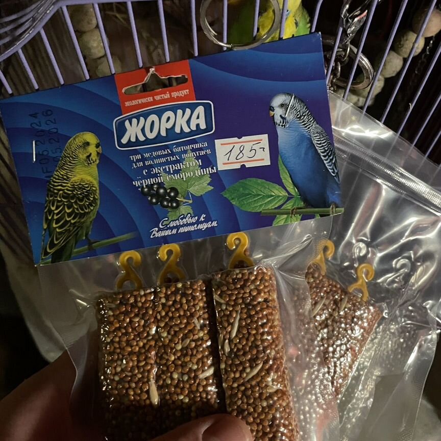 Лакомства для попугаев