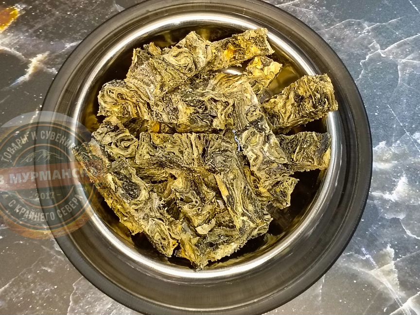 Полезные деликатесы для четвероногих из тресковой