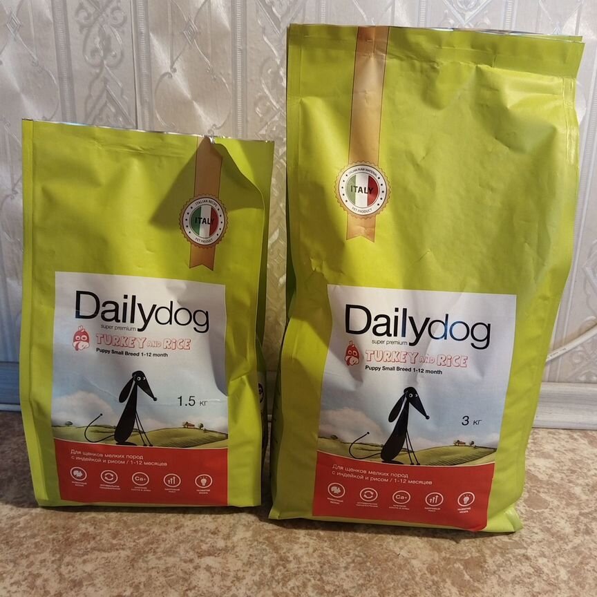 Сухой корм Dailydog для собак мелких пород