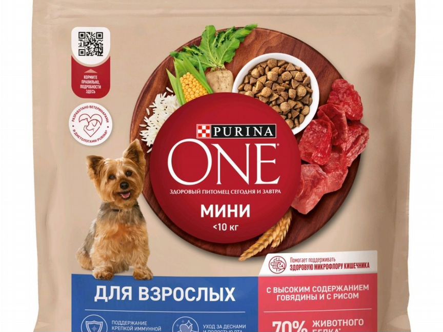Сухой корм для собак Purina One, PRO plan