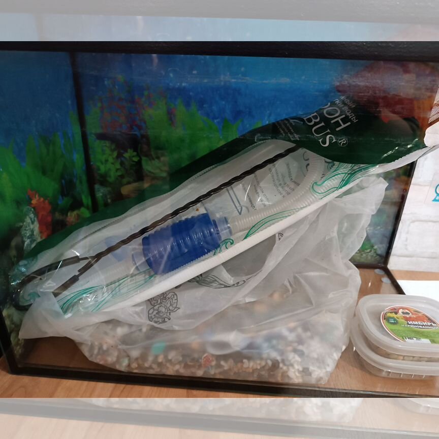 Аквариум для рыбок бу