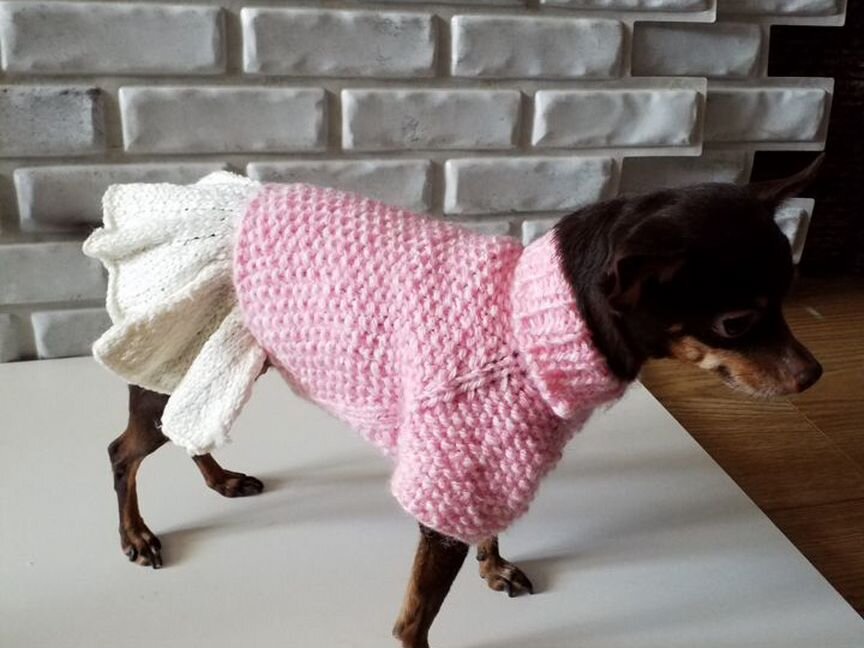 Свитерок для собачки мини