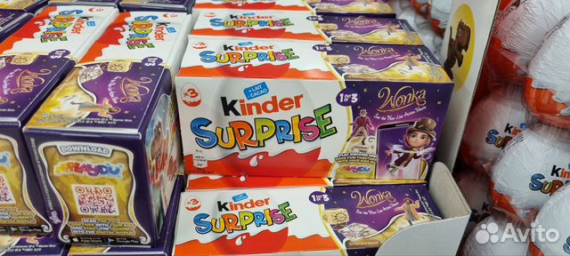 Kinder Surprise Wonka, 2024,Европа, 2024 купить в Кронштадте | Хобби и ...