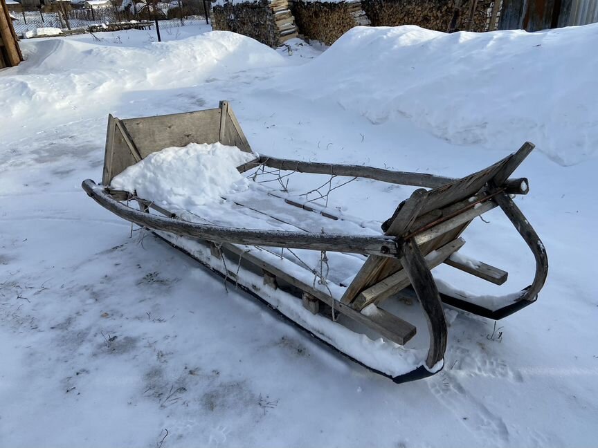 Сани для лошади