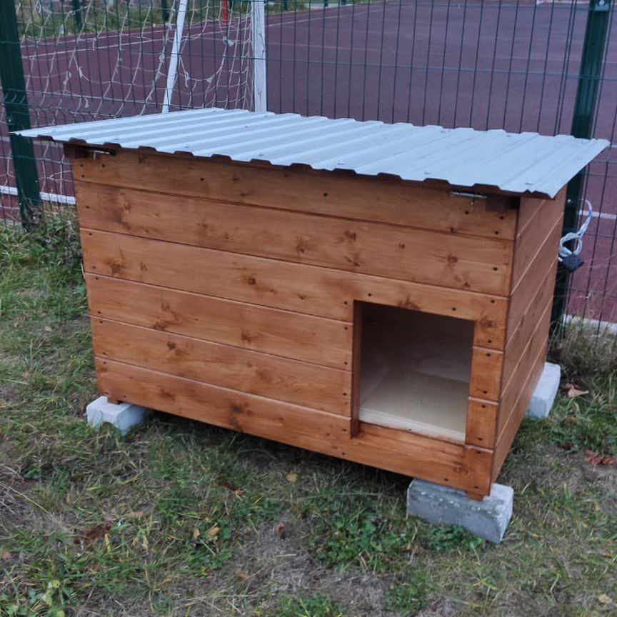 Будка для собаки утепленная