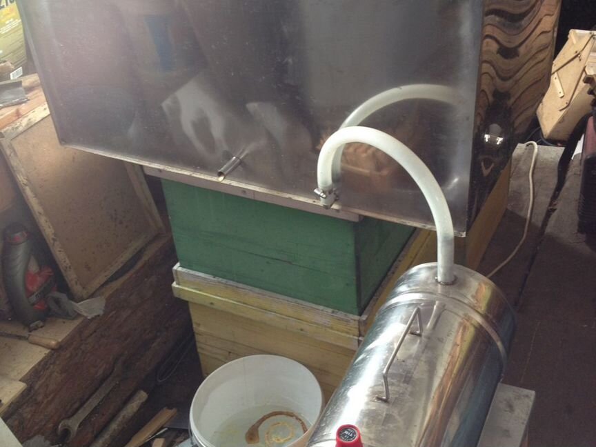 Воскотопка паровая с парогенератором