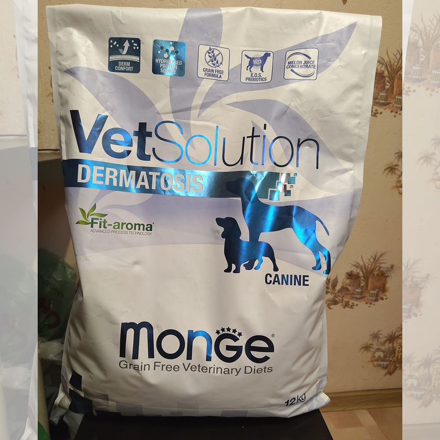 Сухой корм для собак Монж, Monge vetsolution dog d