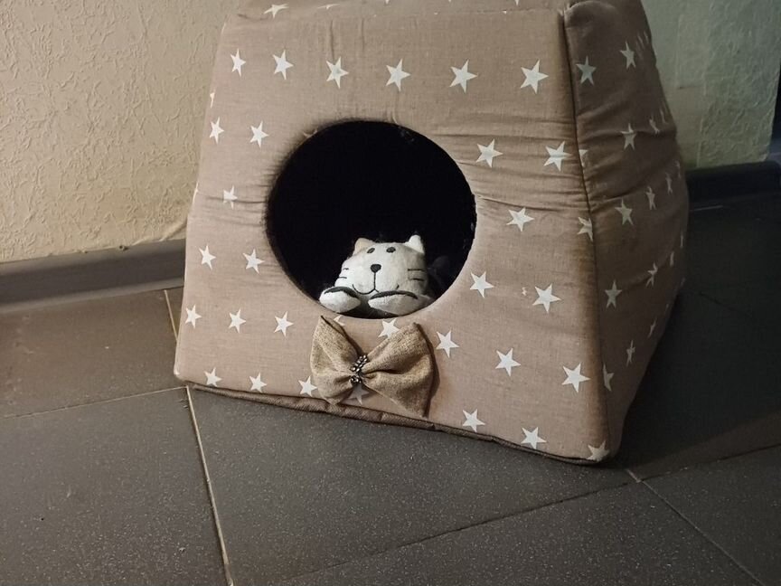 Лежанка трансформер для кошек и собак мелких пород