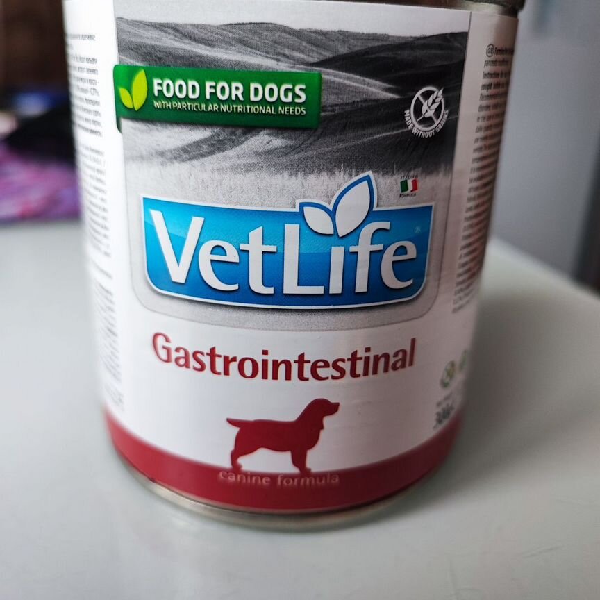 Корм для собак gastrointestinal VetLife