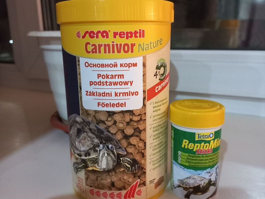 Корм для черепах