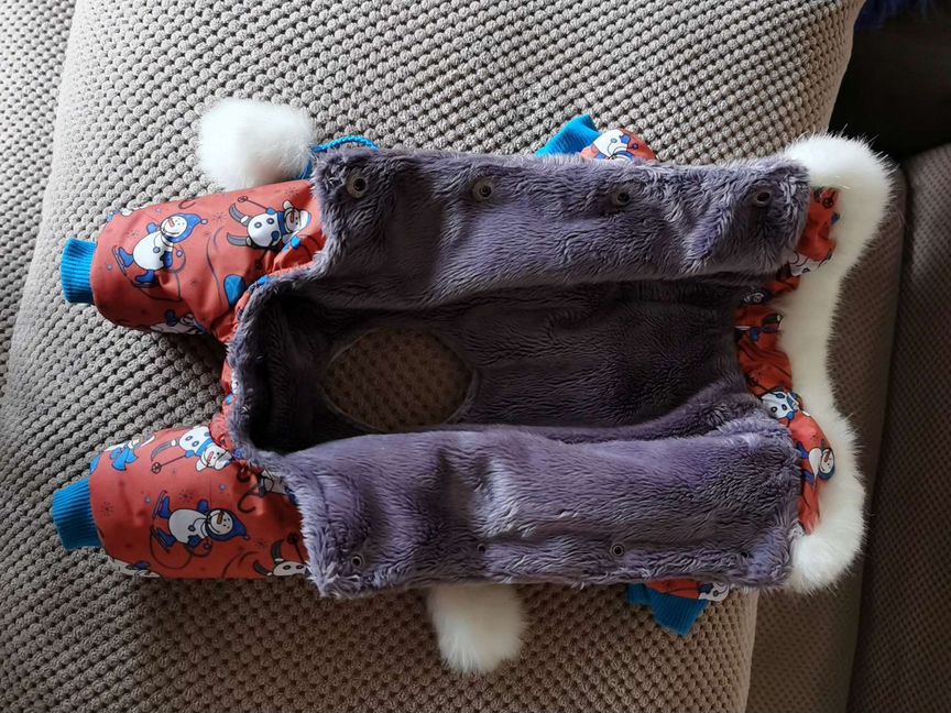 Теплый мягкий пуховичек