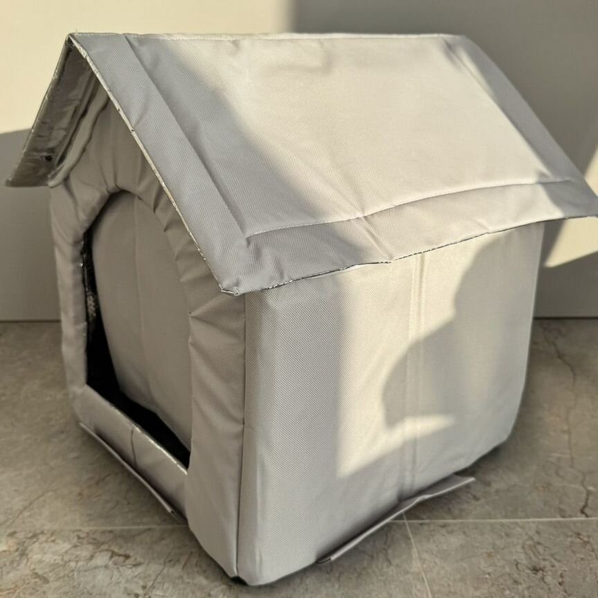 Домик для кошки уличный утепленный новый