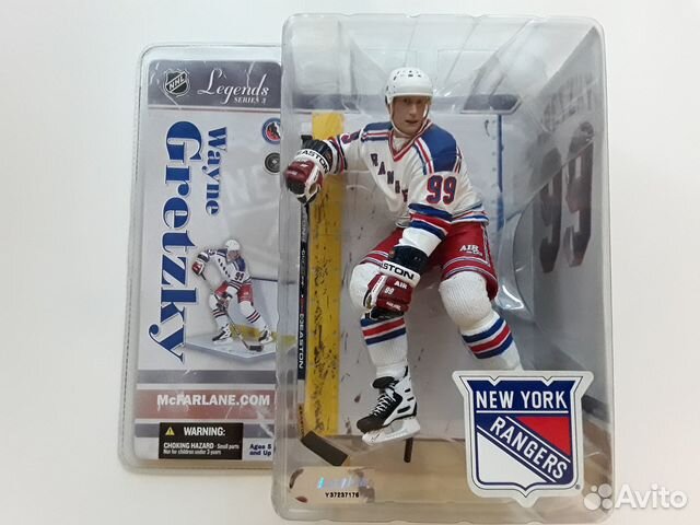 Фигурки хоккеистов NHL- Уэйн Гретцки (Rangers) купить в Москве | Хобби ...