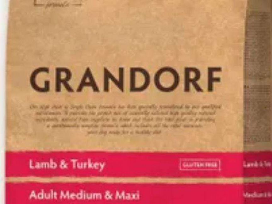 Grandorf Грандорф ягненок медиум макси 10 кг