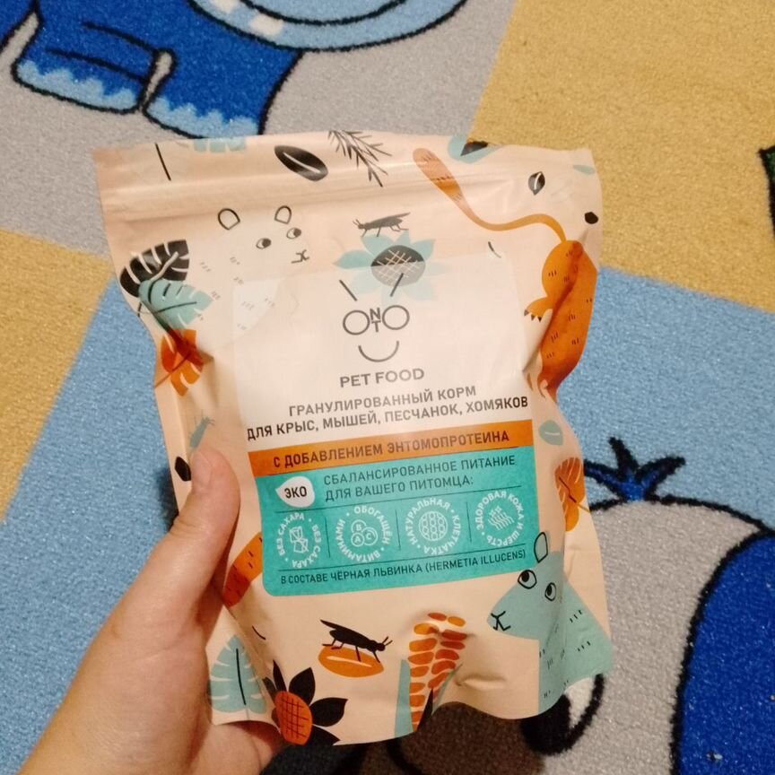 Корм гранулированный для грызунов